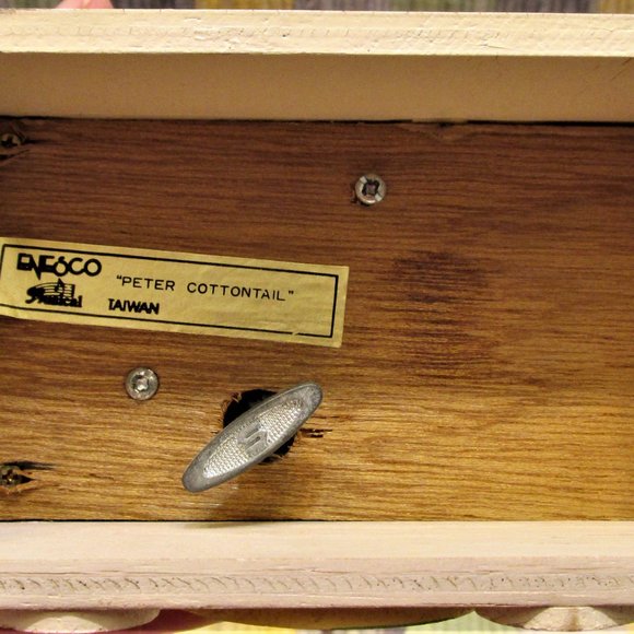 Peter Cottontail | Holiday | Wooden Easter Music Box | Poshmark